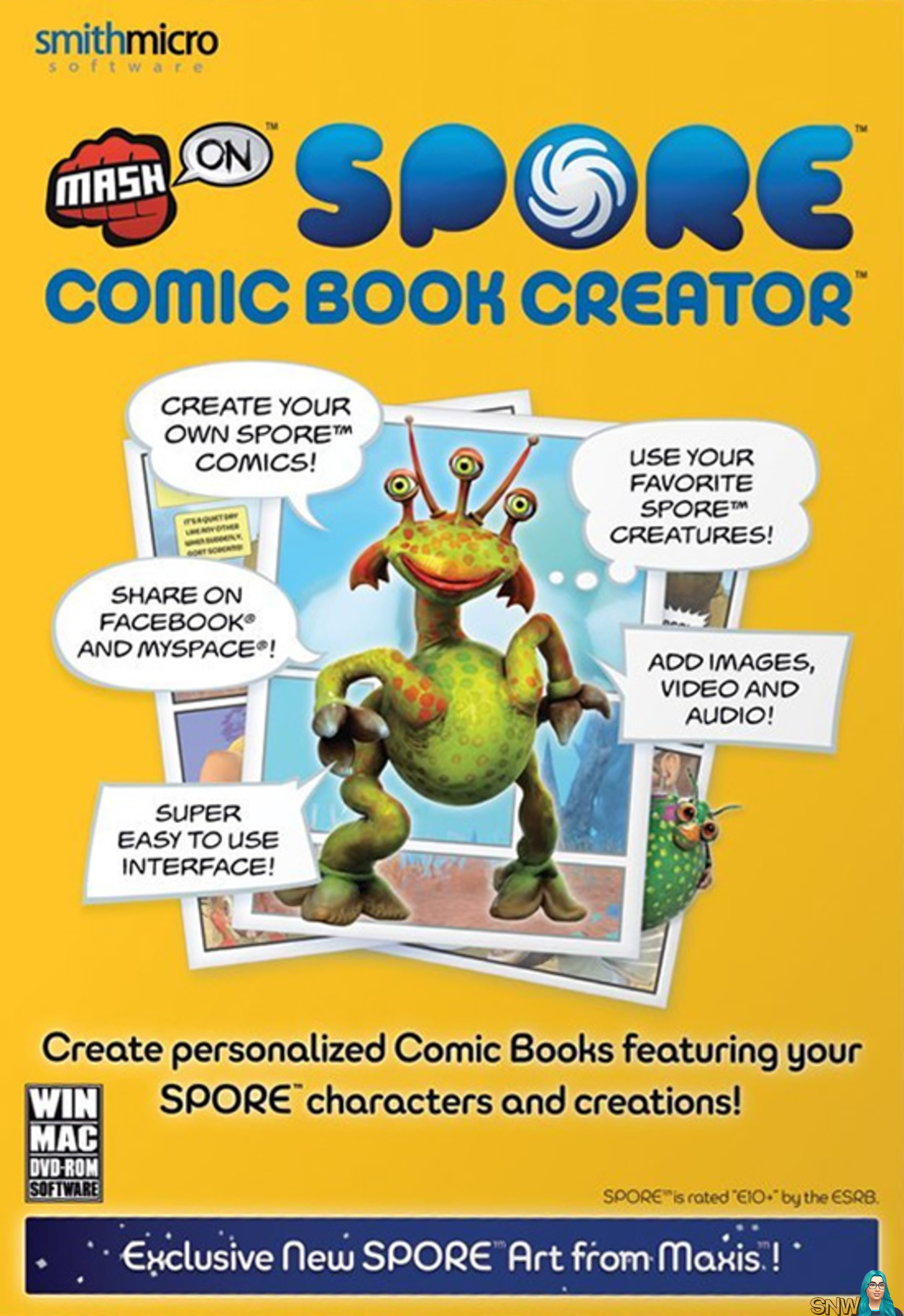 Spore Comic Book Creator | SNW | SporeNetwork.com