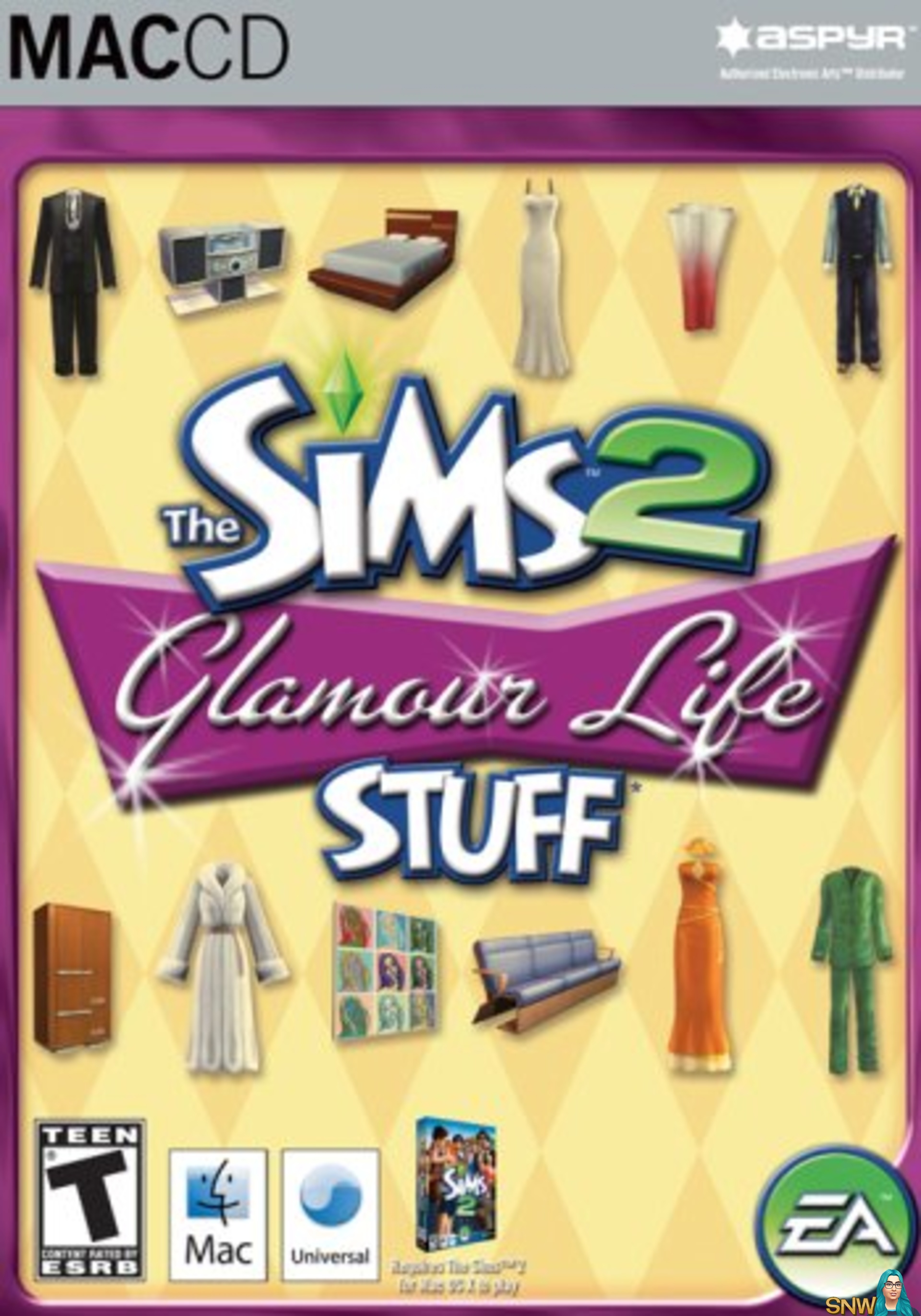 The Sims 2: Glamour Life Stuff | SNW | SporeNetwork.com